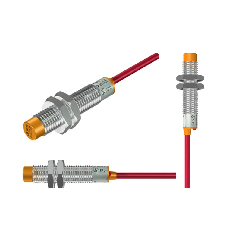 Sipu Extended Temperature Sensor J12-D4NK Flush M12 Proximity Switch Inductive Proximity Sensor ...