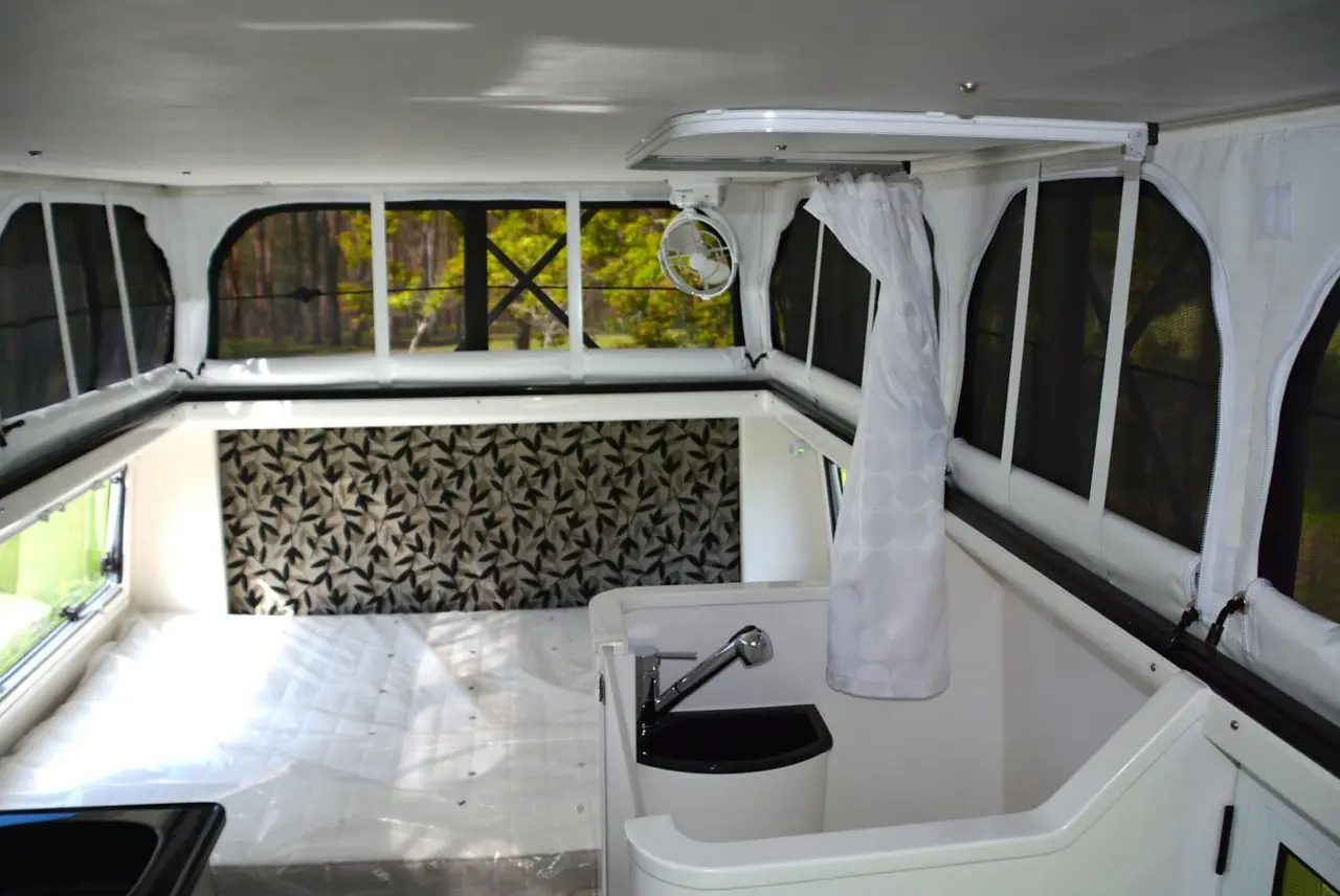 Ecocampor Pop-up Expedition Truck Camper - off-Road Camping