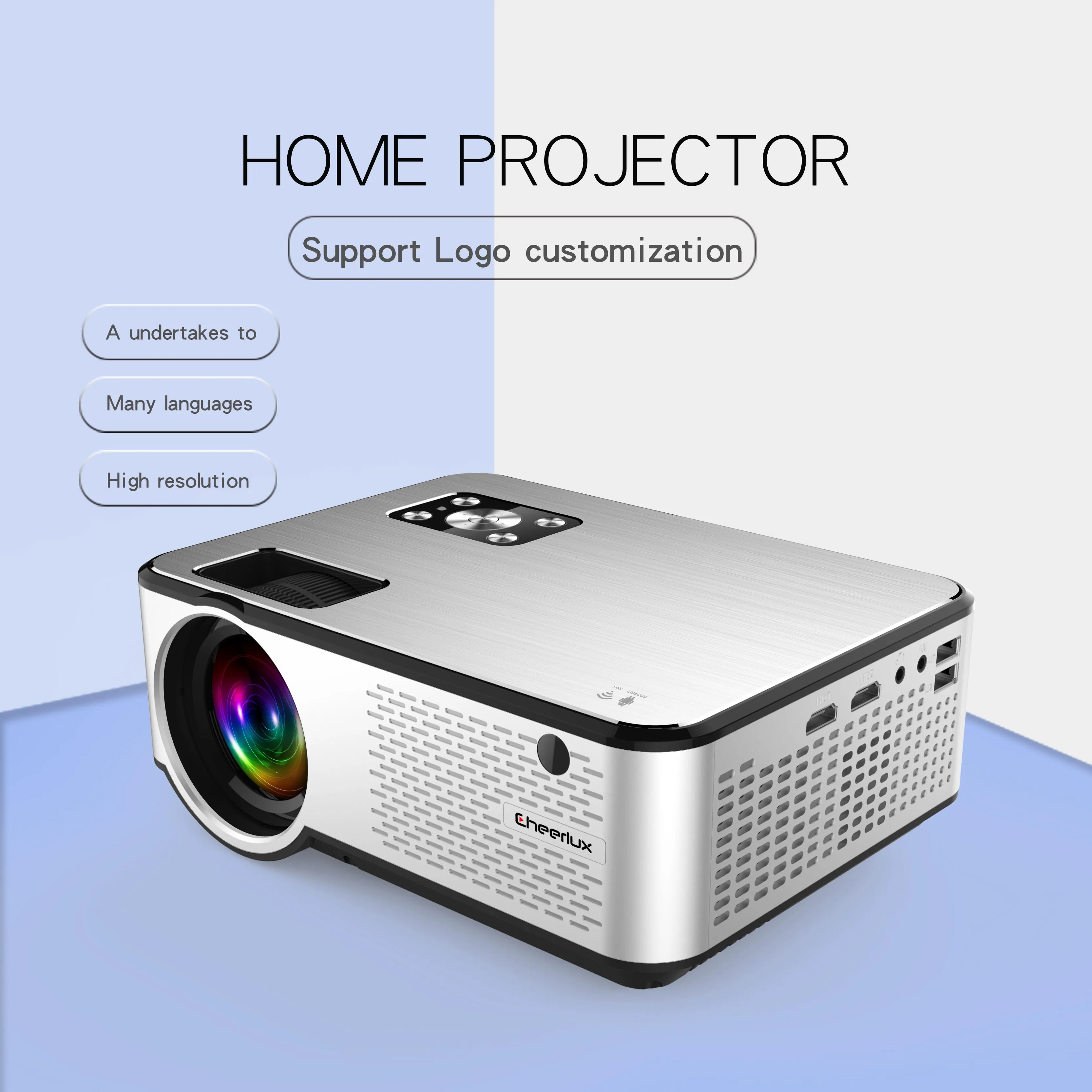 Android Smart Tv Home Theater Projector 1280x720p Support 1080p Lcd Hd ...