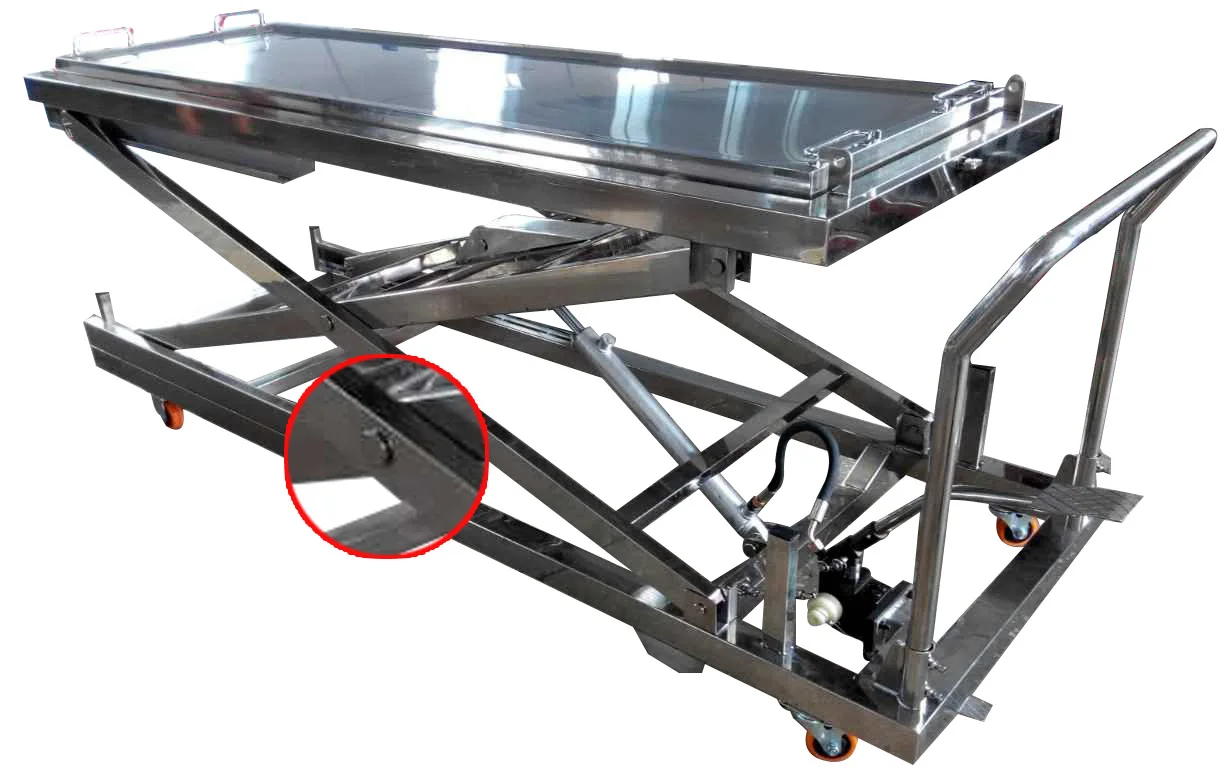 Portable Cadaver Lift - Efficient Mortuary Body Transfer