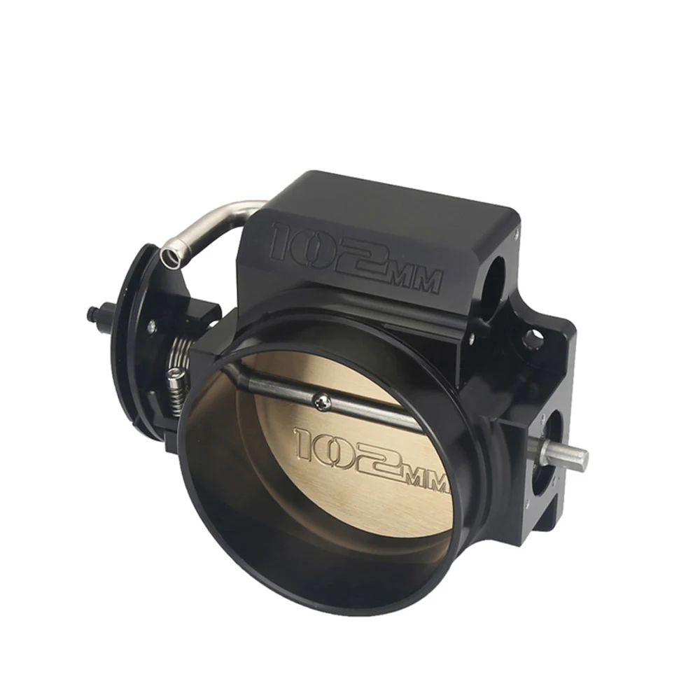 92mm 102mm Throttle Body For Gm Ls1 Intake Manifold Black /silver - Buy ...