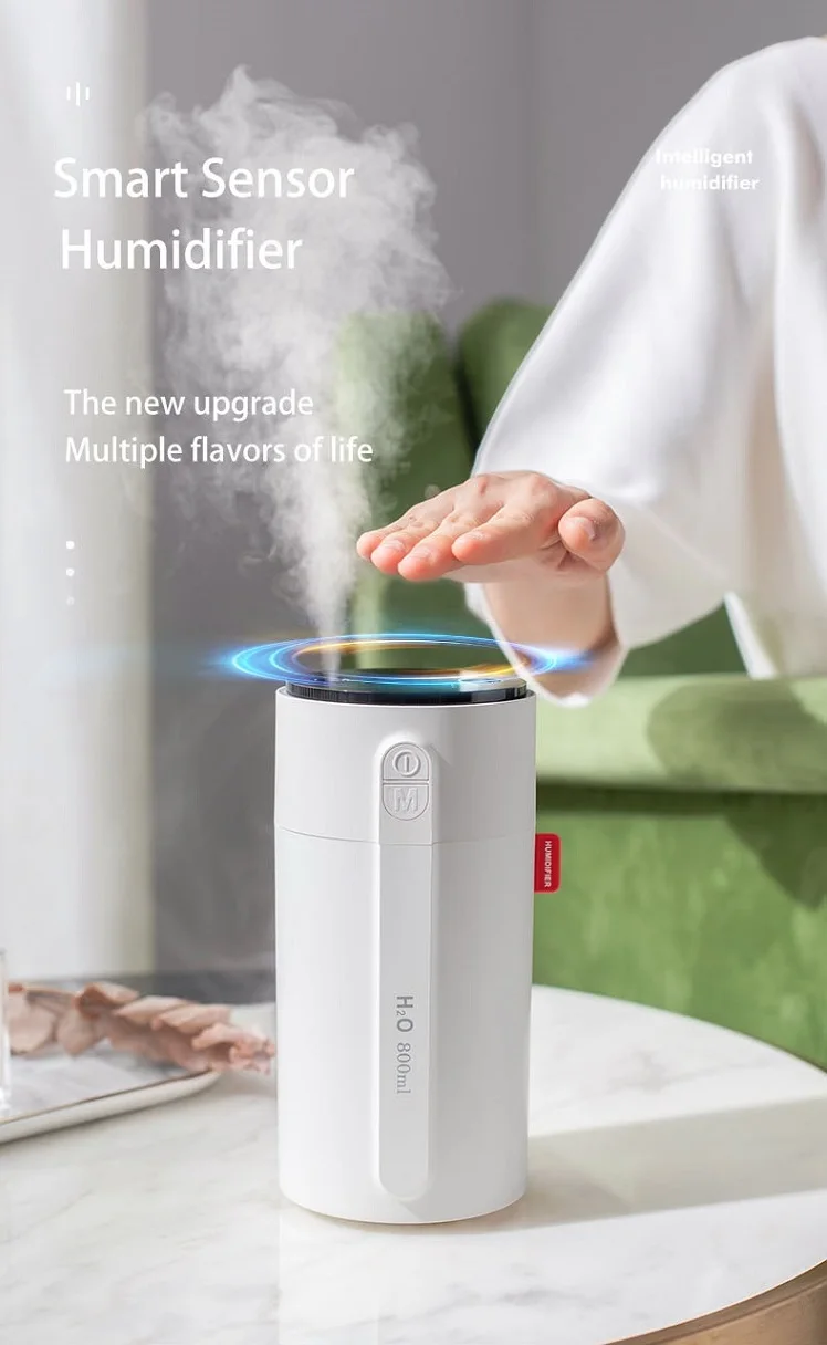 2020 Unique Product Wireless Portable Humidifiers 800ml Capacity ...