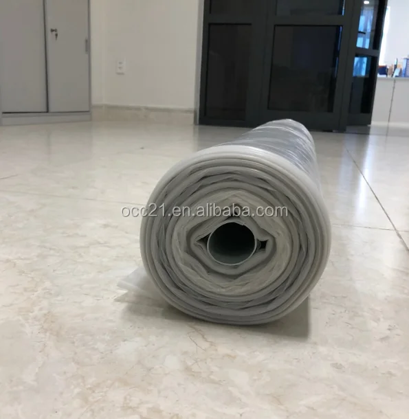 20' X 100' 6 Mil Clear Construction Film - Durable & Transparent