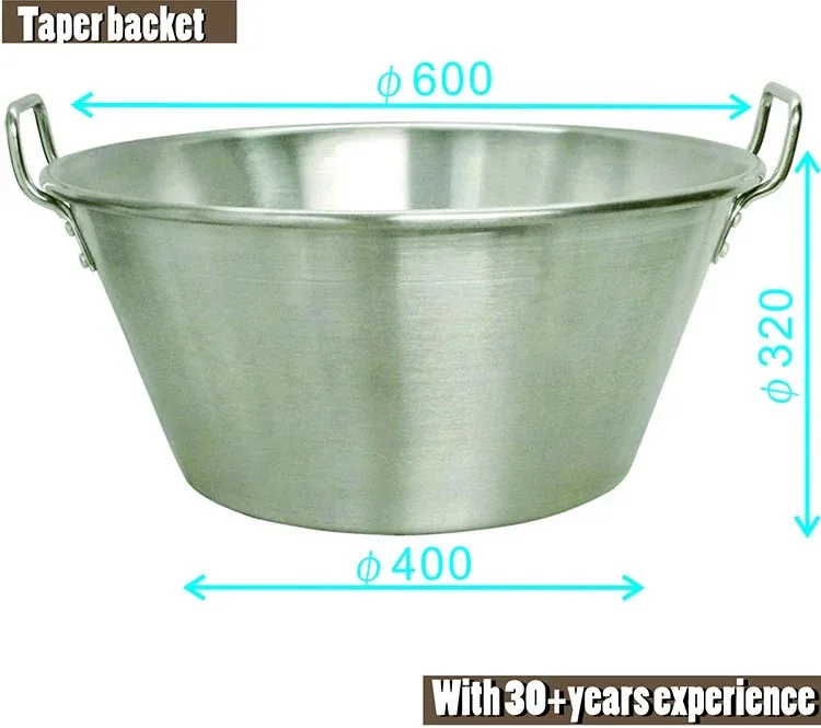 Large Stainless Steel Cazo for Outdoor Cooking - Heavy Duty Wok