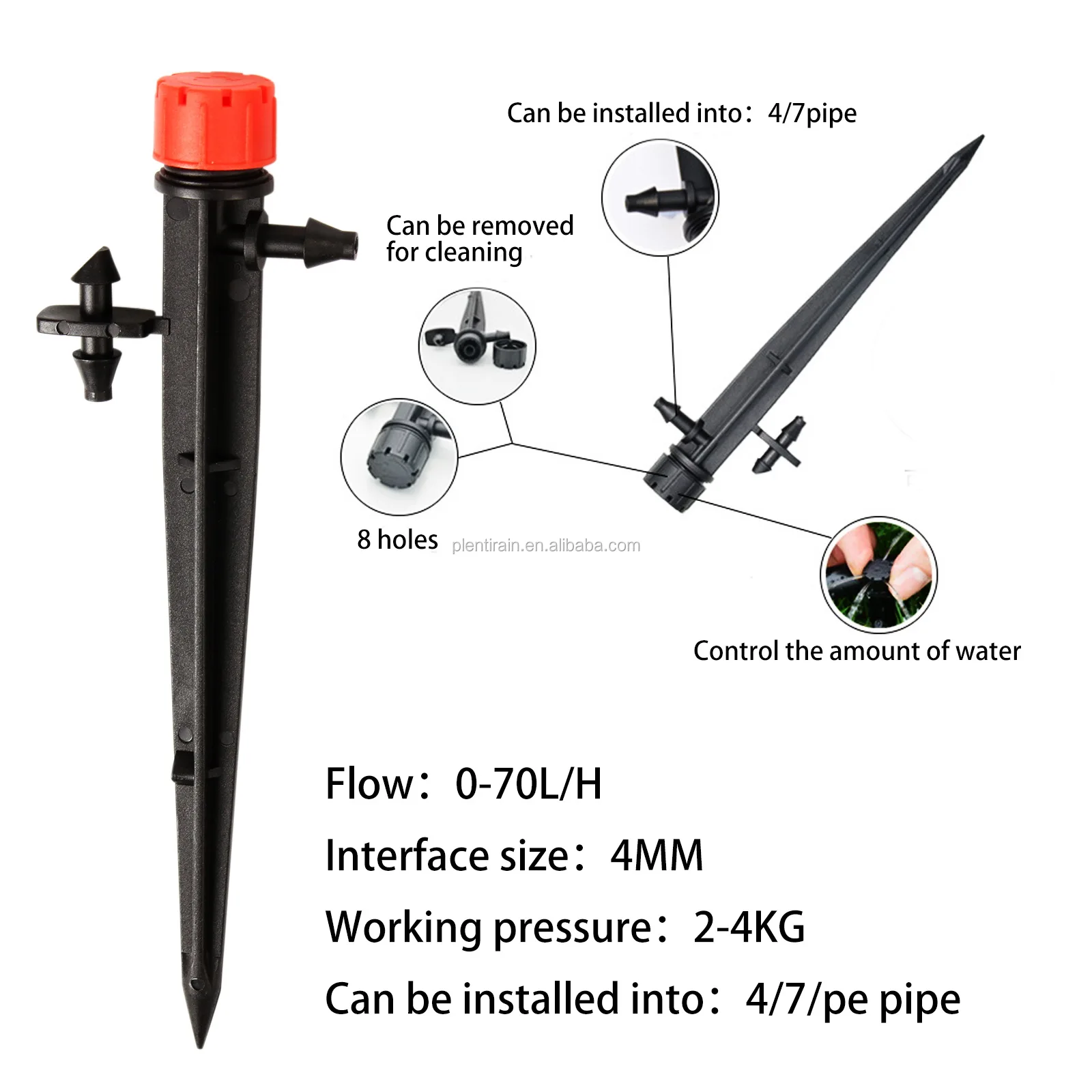 Micro Bubbler Drip Irrigation - Efficient Garden Watering