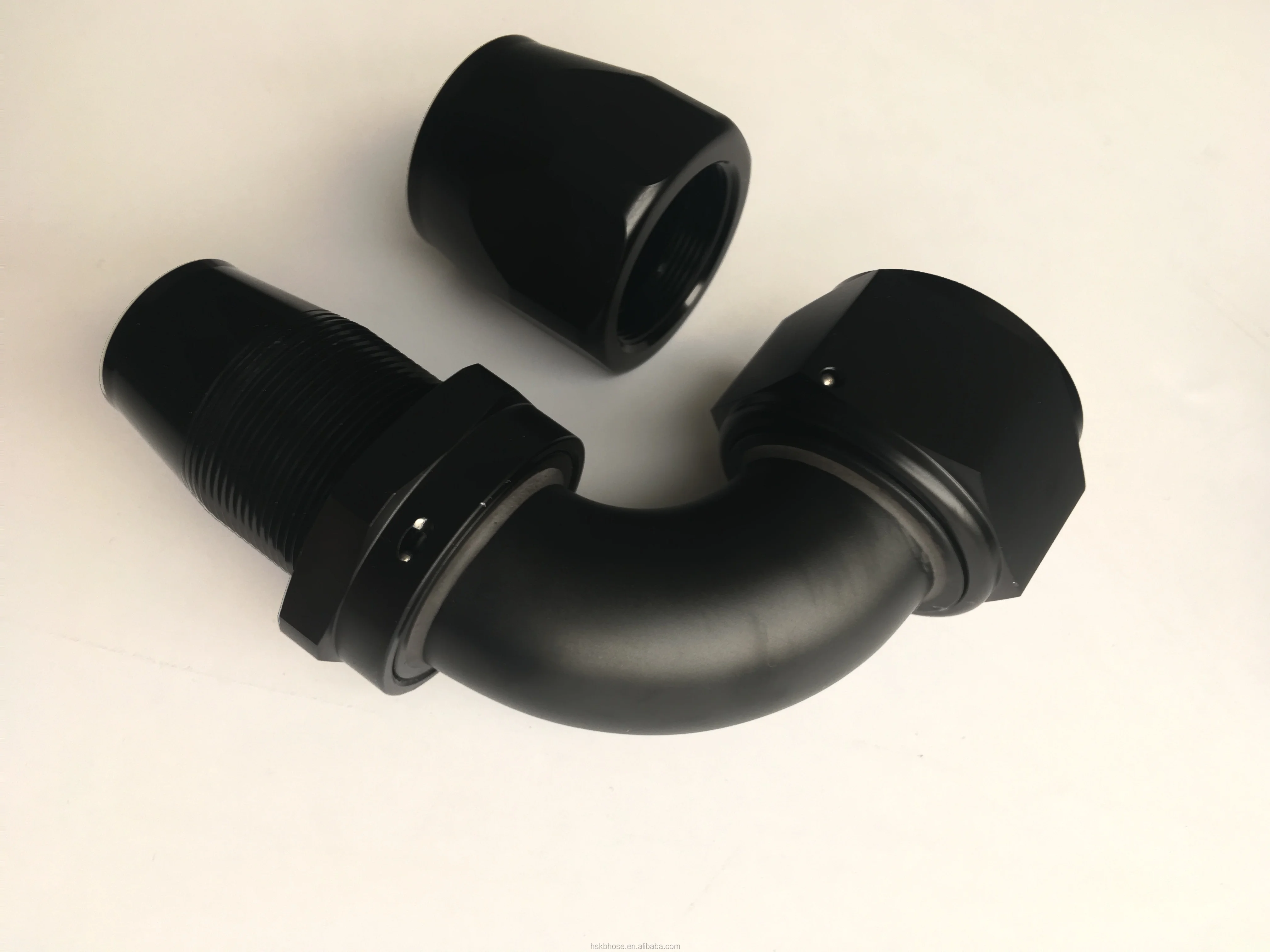 An16 16an Straight 0deg 45deg 90deg All Black Swivel Aluminum An ...