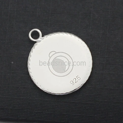 Sterling Silver Bezel Pendant Blanks - Perfect for Custom Jewelry
