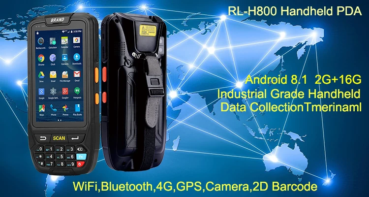 Wholesale Mobile Data Terminal Android Rugged Industrial Pda 1d 2d ...