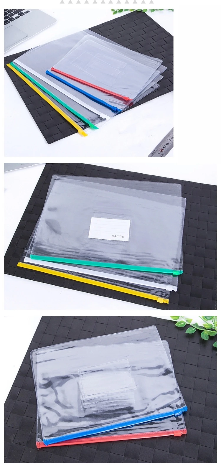 2021 Custom Zip Lock File Bag A5 Pvc Clear File Holder - Buy File Bag ...