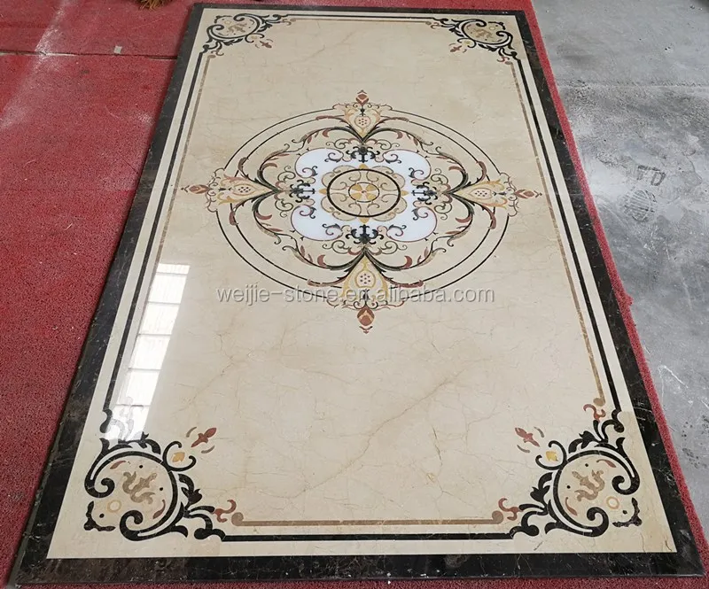 Home Decoration Porcelain Tile - Waterjet Marble Medallion