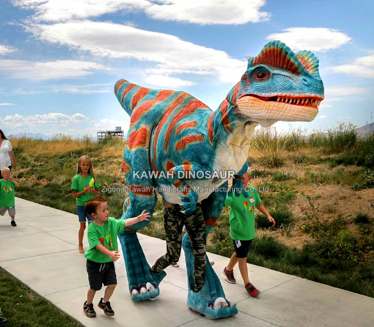 Dino Park Show Life Size Adult Dinosaur Costume Walking Realistic ...