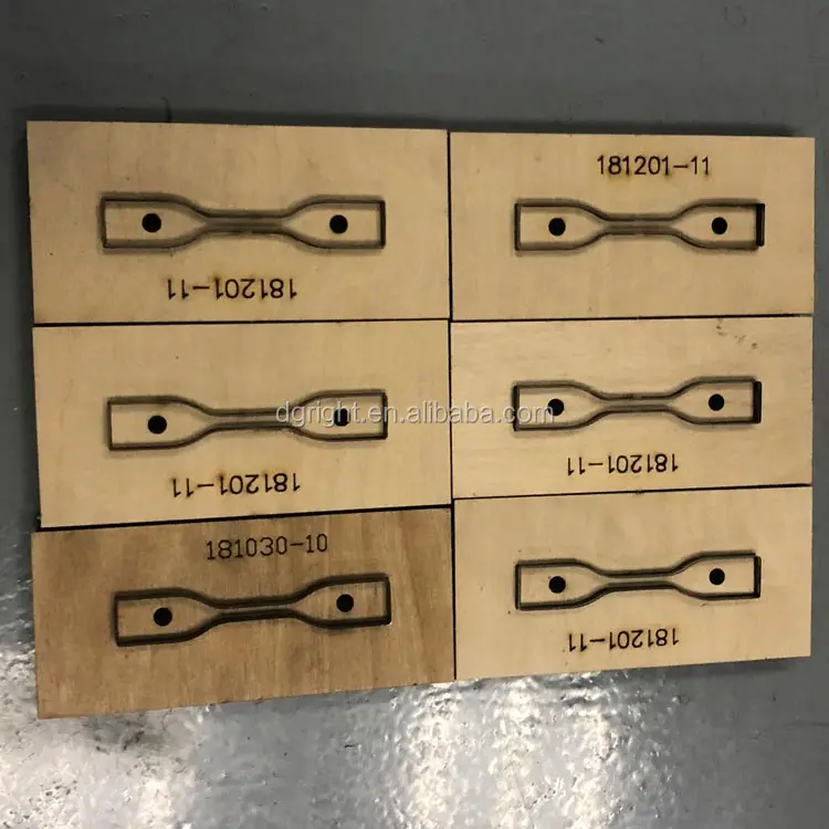Wood Iron Dumbbell Cutter for Rubber Tensile Shear Test