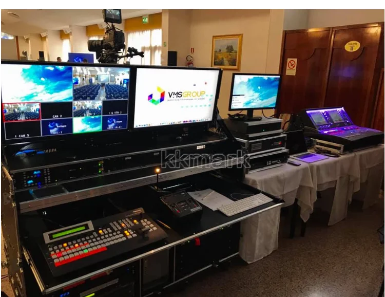 Rack Flight Case for Live Video Streaming - Durable & Customizable