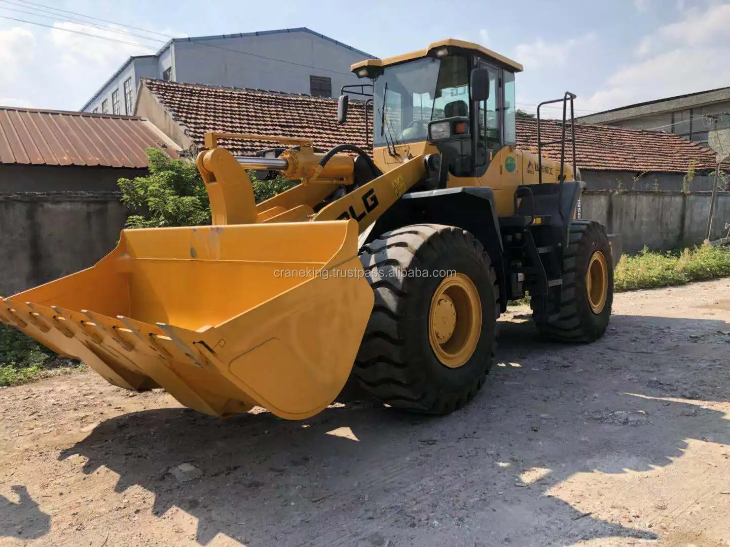 Secondhand Cheap Lg956l Used Wheel Loader Used Heavy Equipment 5ton ...