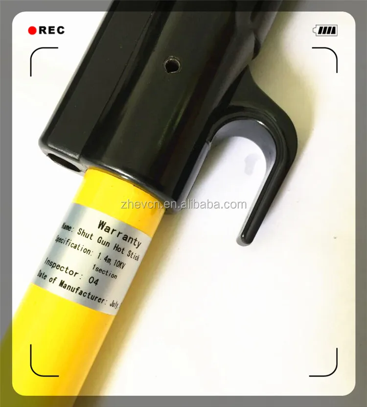 2.5M 110KV Link Shotgun Hot Stick - Insulated Lineman Tool