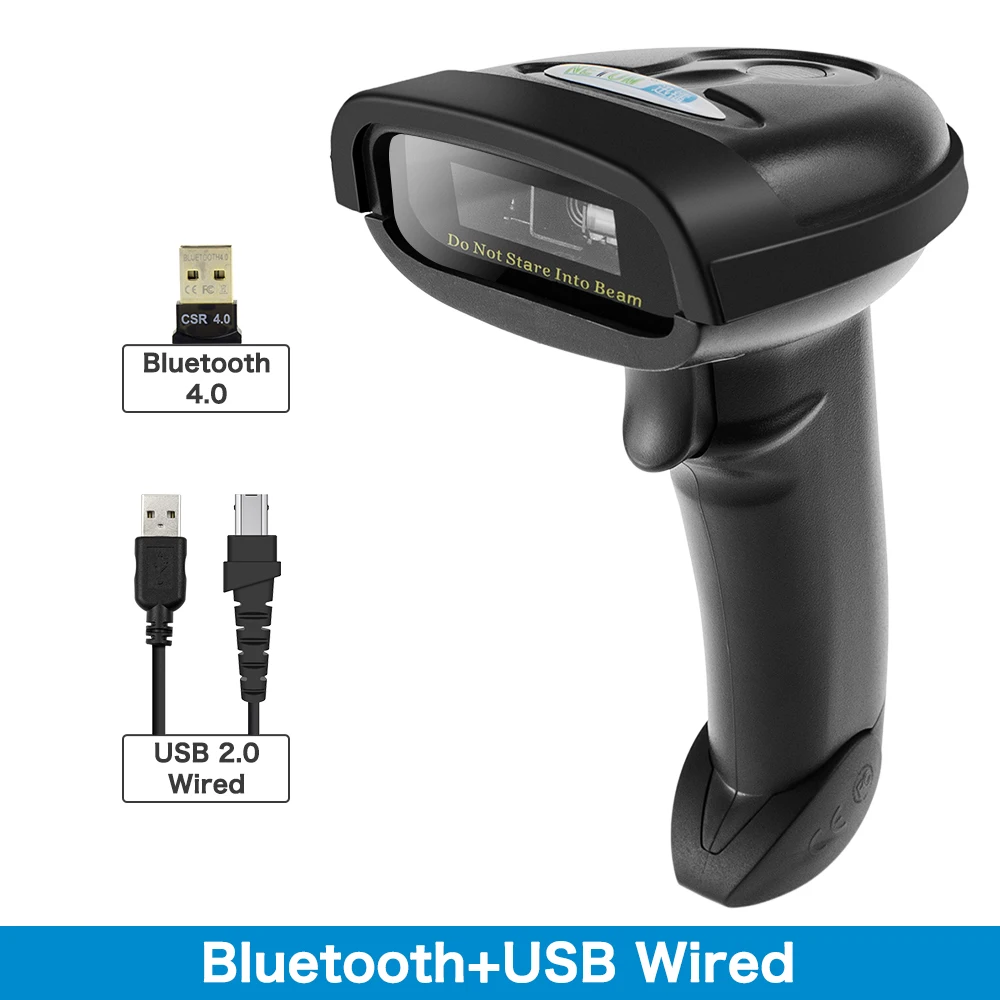 Netum NT-1228BC CCD Wireless Portable 1D Barcode Scanners