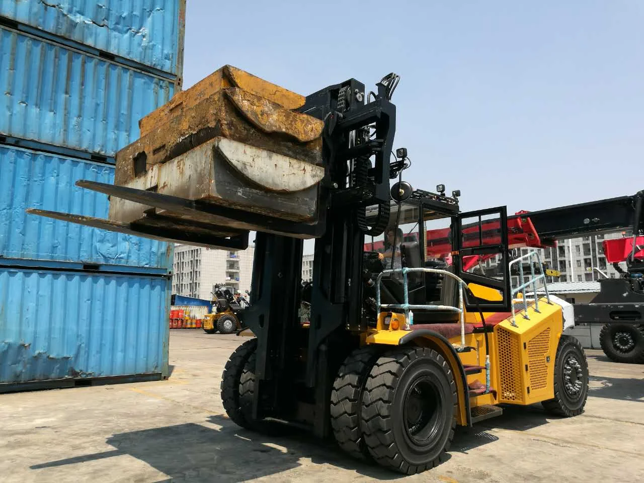 Cheap 28x9-15 Solid Tire 7.00t-15 Forklift Wheel Rim Lock Ring For ...