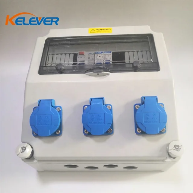 12way Outdoor Single Phase Electrical Power Distribution Equipment Box ...