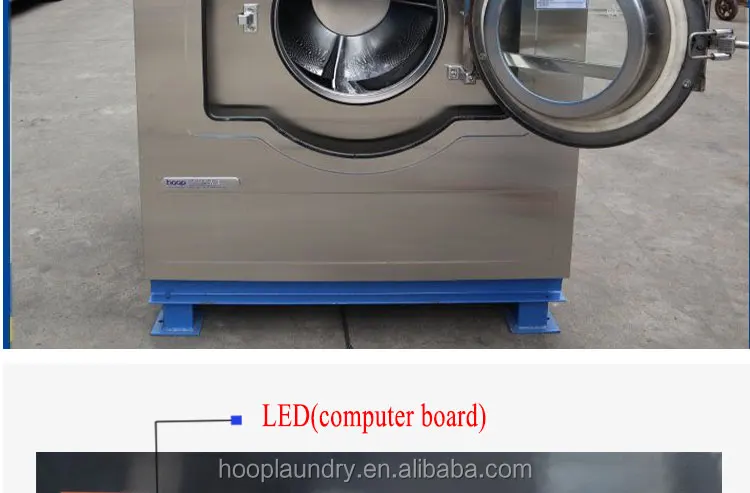 HOOP 25kg Automatic Washer Extractor for Commercial Laundry