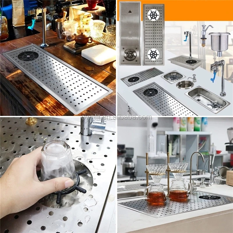 Pitcher Rinser Glass Rinser Coffee Surface Mount Beer Drip Tray Beer ...