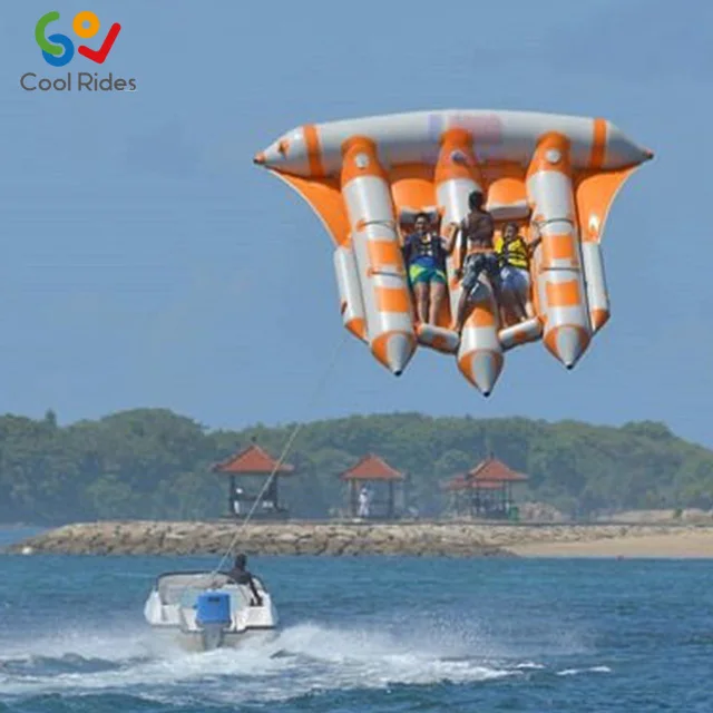 Commercial Inflatable Fish Tube Towable,Flying Inflatable Fish Boat ...