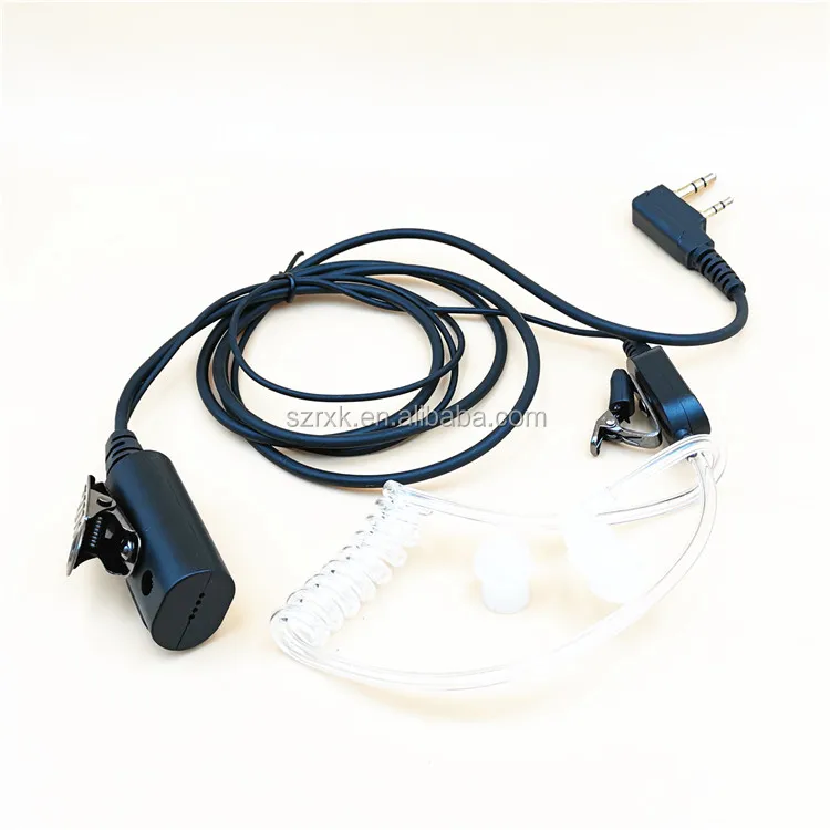 Ac9 Wokie Toki Earphone Ptt 2 Way Radio Ear Piece Walkie Talkie Air ...
