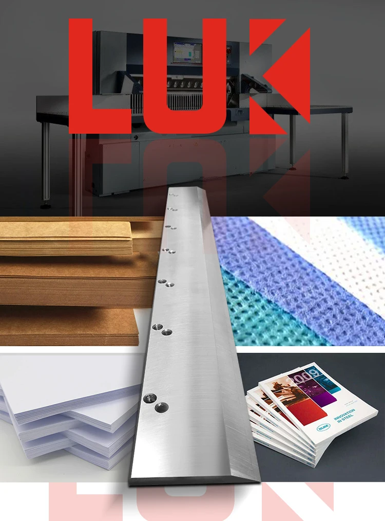 Sharp Guillotine Blade Knives - Standard Carbide Paper Cuts