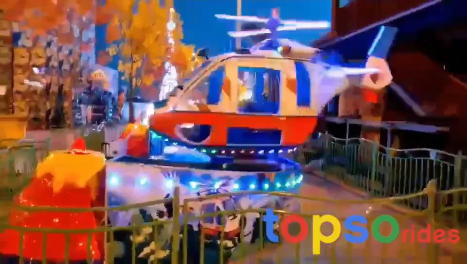 Carnival Amusement Rides Helicopter Rides For Sale - Buy Track Rides ...