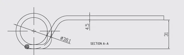86632613 OEM Level Harvaster Replacement Spare Parts Durable Auger ...