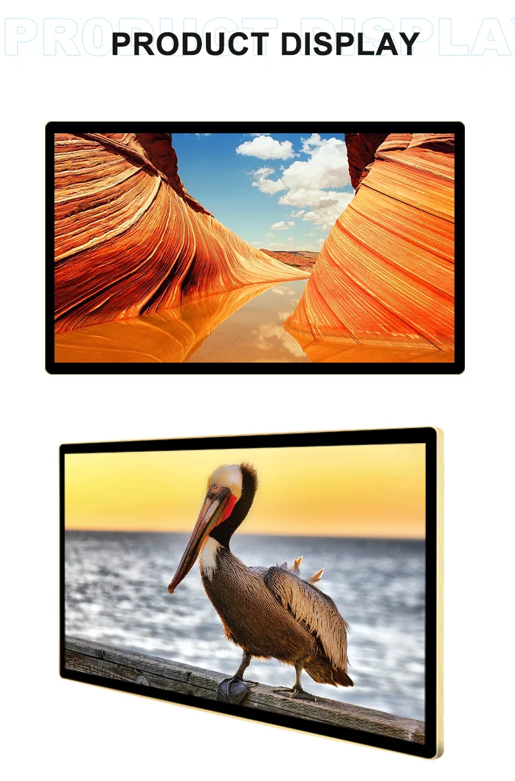 50 Inch Wall Mount Usb Offline Lcd Advertising Display Screen Monitor ...