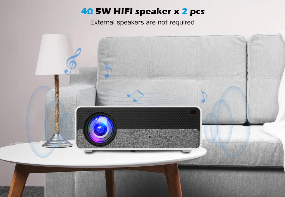 [lazada Hot Projector]5500 Lumens Android 8.0 Smart Led Native 1080p ...