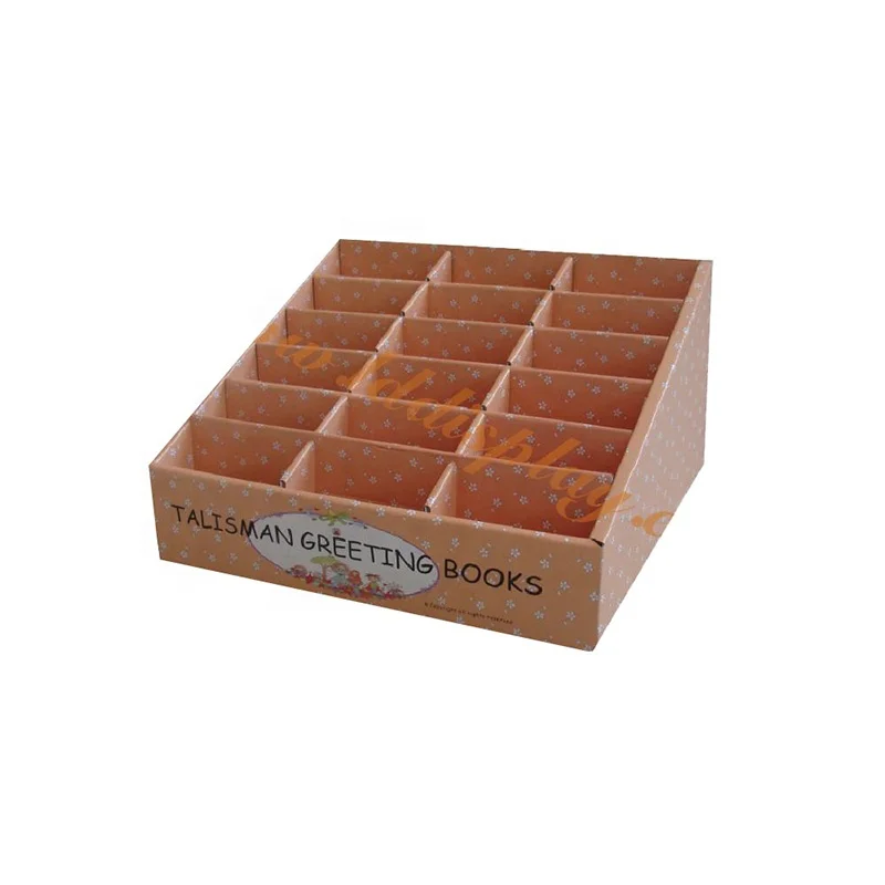 Custom Cardboard Pos Small Product Countertop Display Table Retail ...