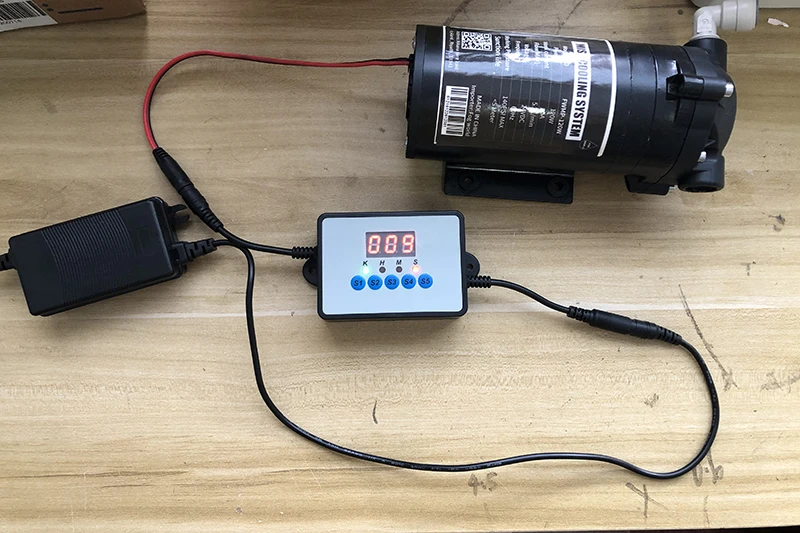 24V DC Programmable Cycle Timer for Mist Cooling Systems