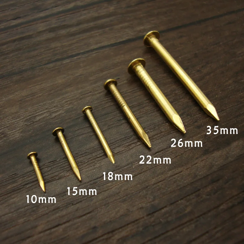 Brass Round Head Nails Durable And Versatile Solutions