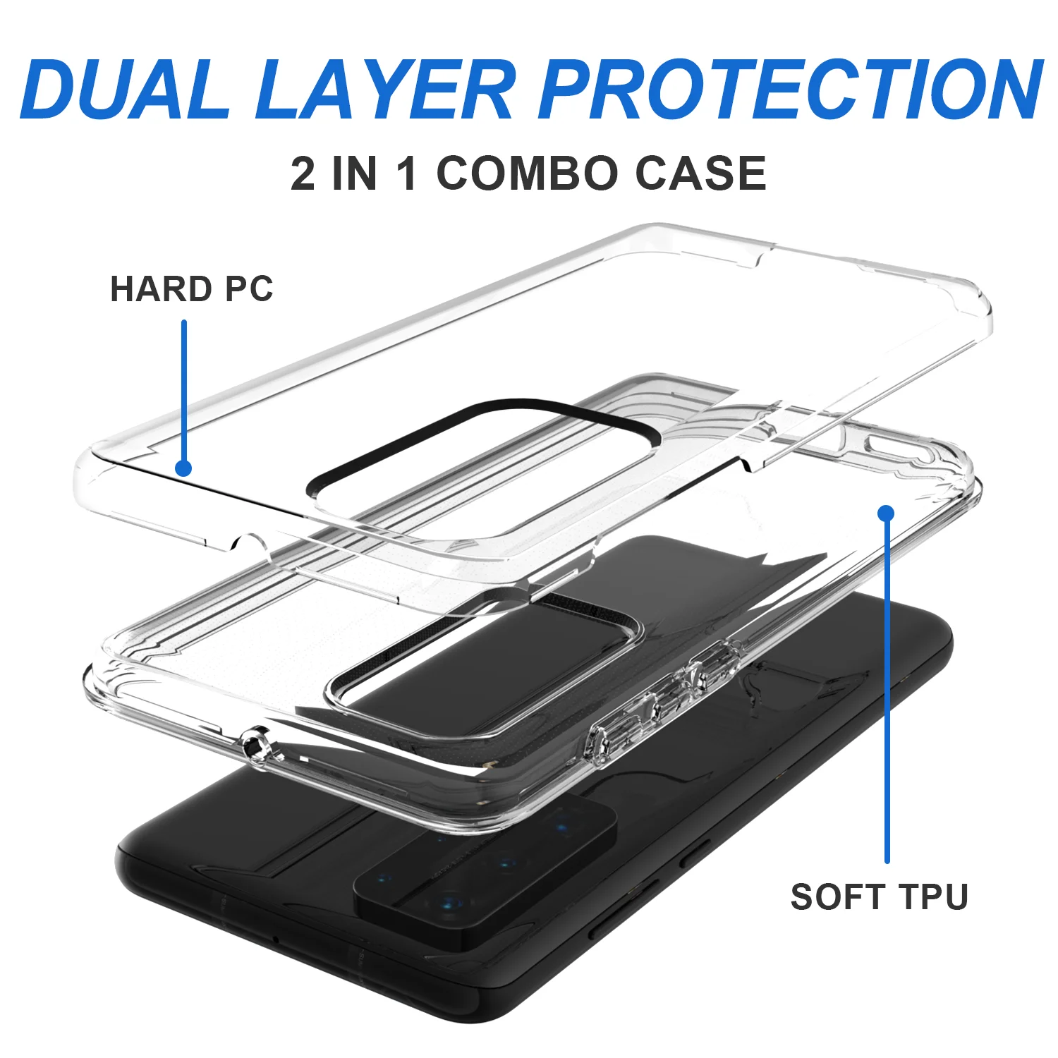 Hybrid Protector Girls Mobile Shell Back Covers Phone Cases For Huawei ...