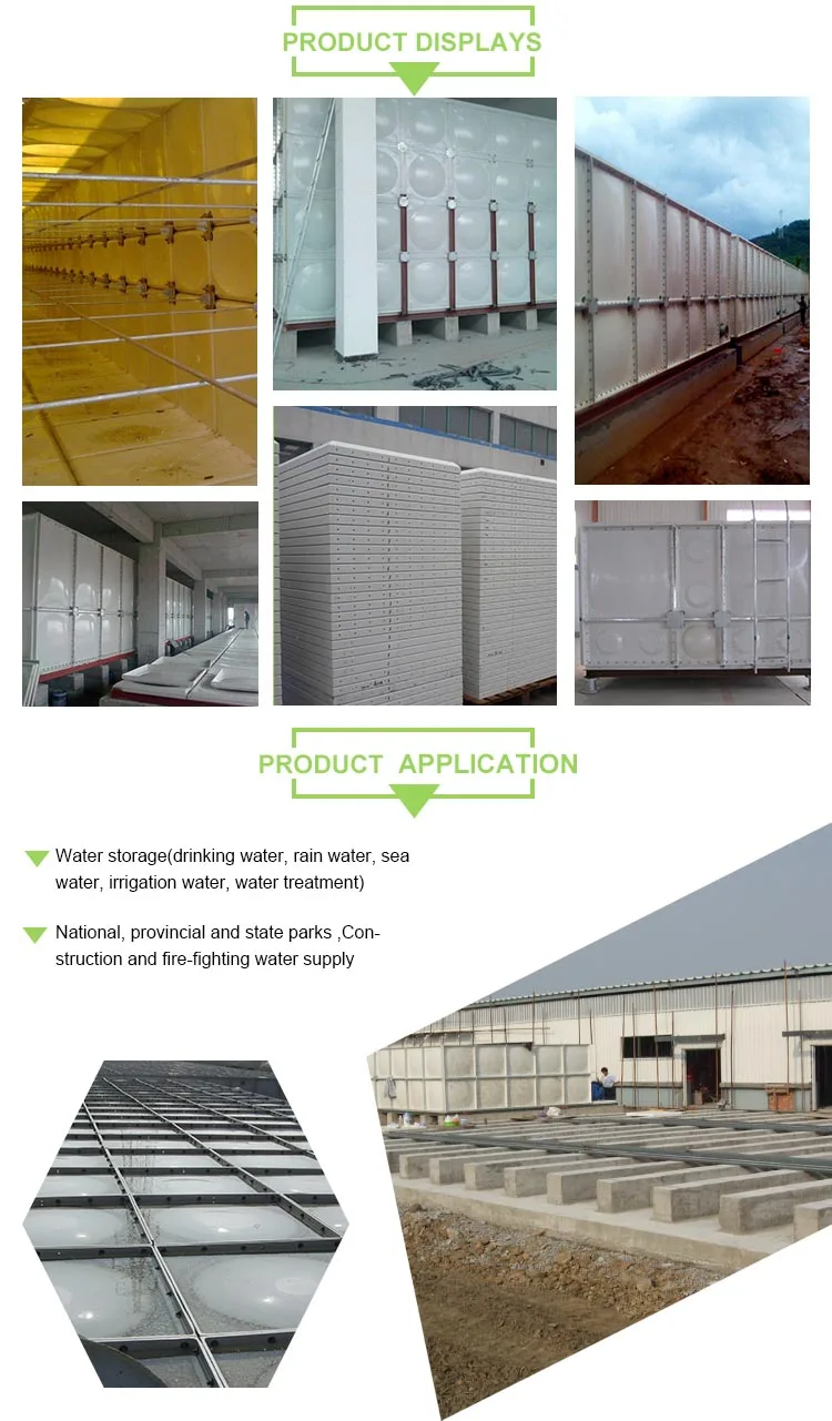 Thermal Insulation Combined 100m3 Grp Water Storage Tank,Warm Keeping ...