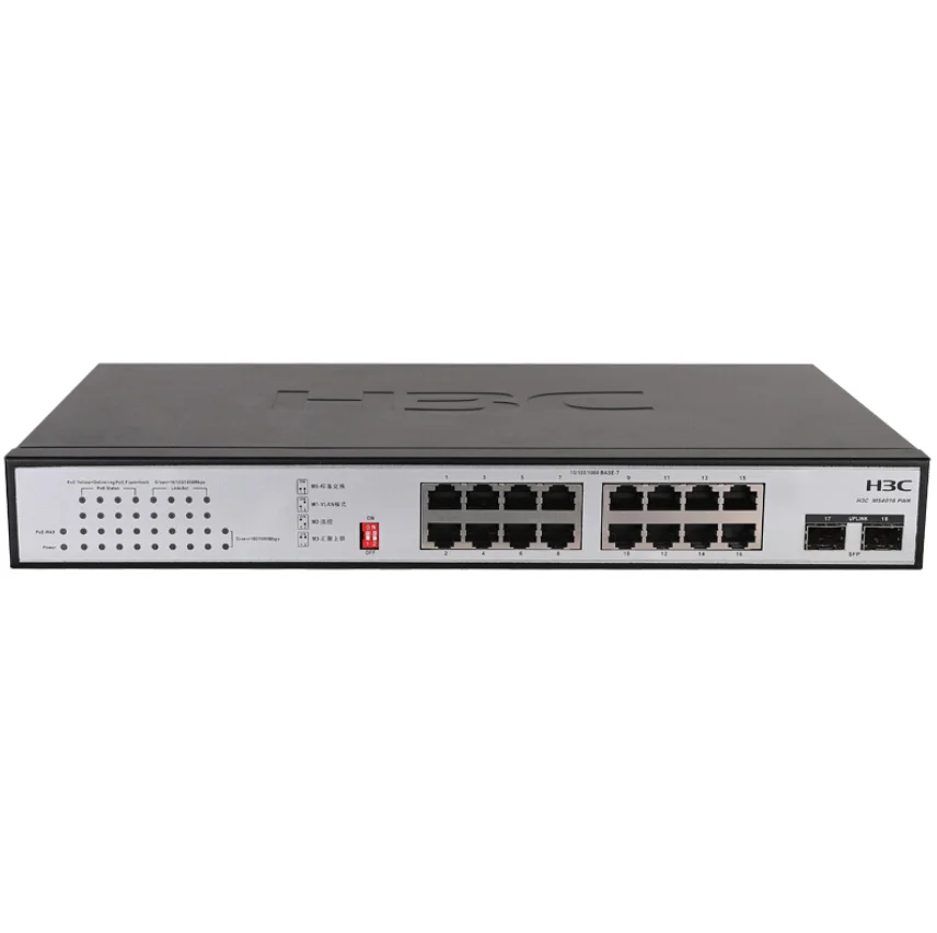 H3C LS-MS4016-PWR 16-Port Gigabit Security Monitoring Switch