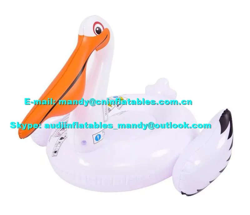 PVC Inflatable Pelican Bird Swimming Pool Float Inflatable Pelican ...