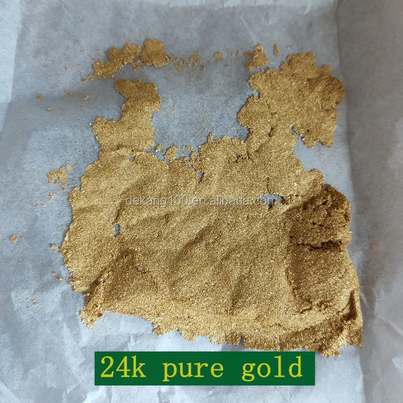 1 Gram Pure Gold Leaf Sheet - 24K Gold Foil Flakes