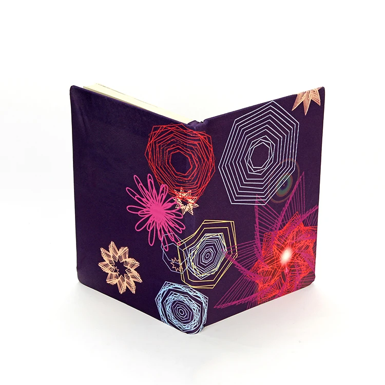 Customizable Swening Style A4 Size Spandex Book Printing Soft Cover ...