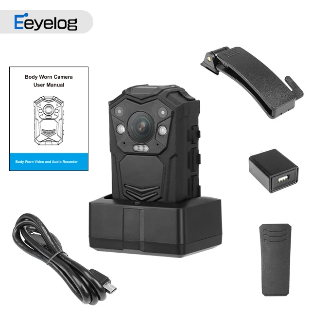 Dock Type 8 Ports Ds-2 Body Worn Camera Recorder Portable Body Camera ...