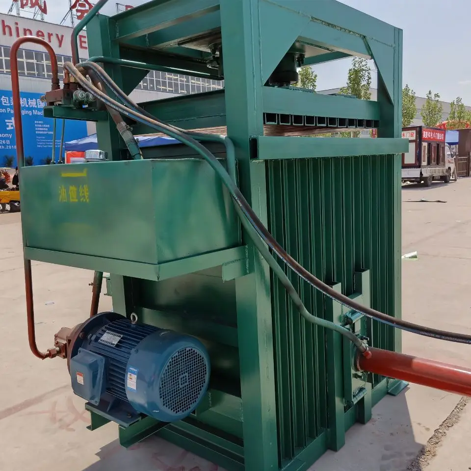 Vertical Hydraulic Carton Paper Cardboard Press Baler / Waste Paper ...
