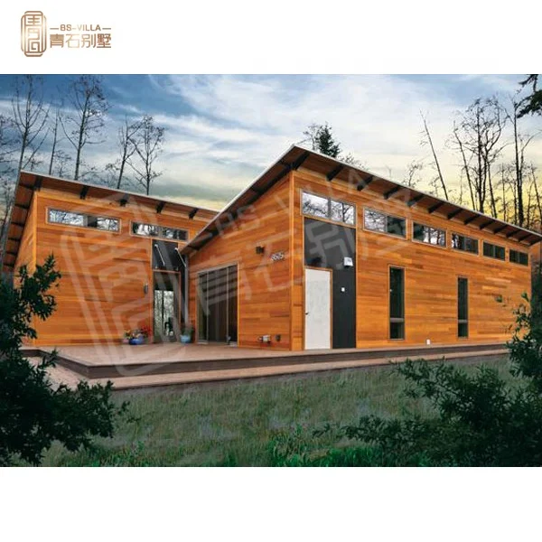 Japanese Style Of Prefabricated House/prefab Wooden Villa Wooden Hotel ...
