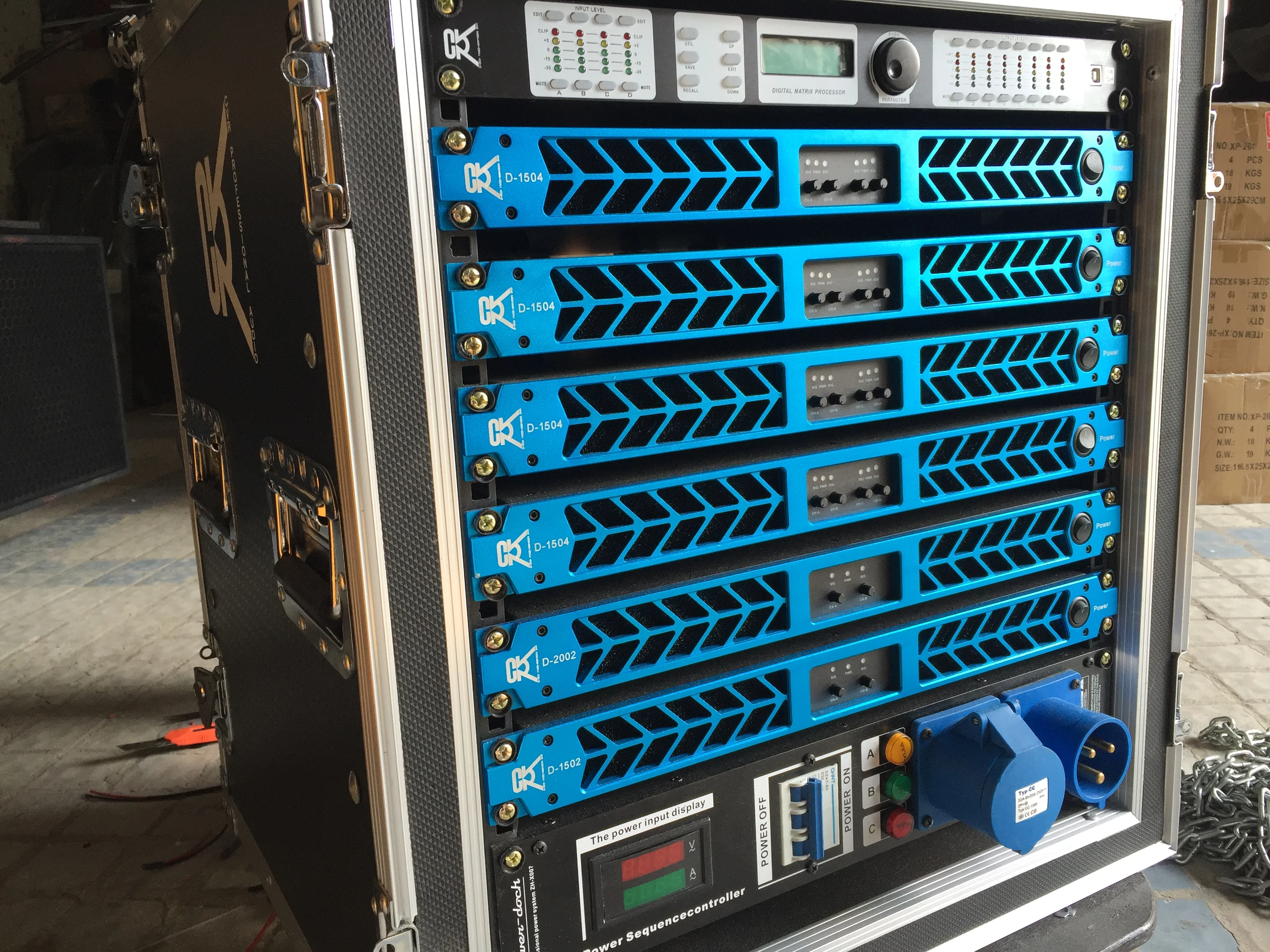 CVR Sound System - Professional 4 Channel Power Amplifier