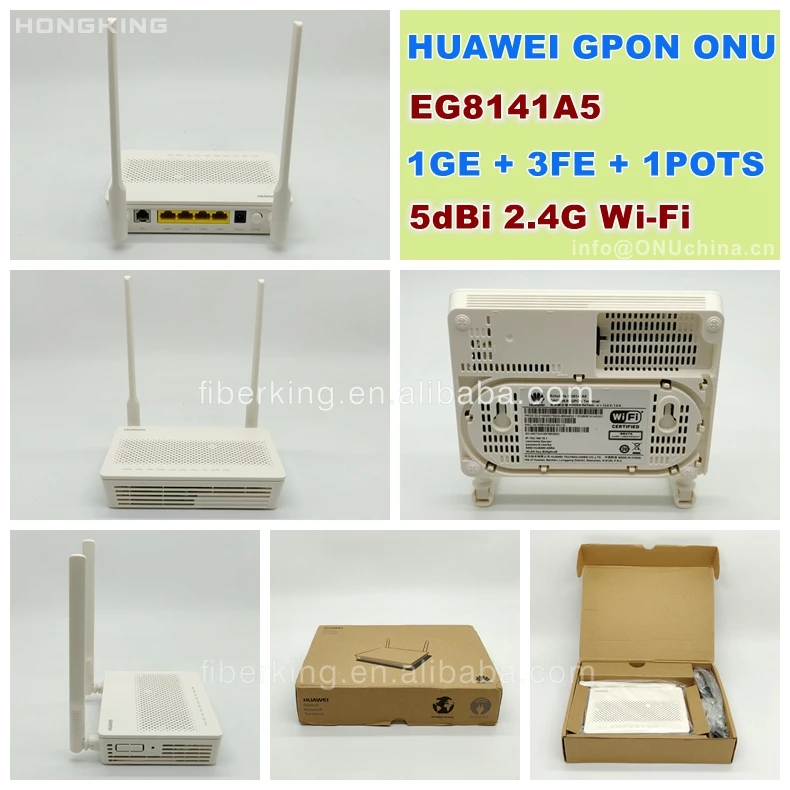Echolife EG8141A5 GPON ONU - FTTH Optical Network Terminal