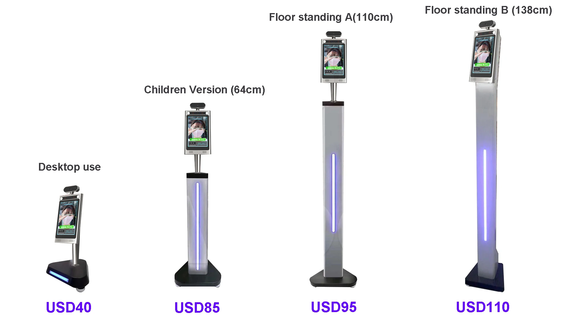 Face Recognition Thermal Camera Non-contact Human Body Temperature ...
