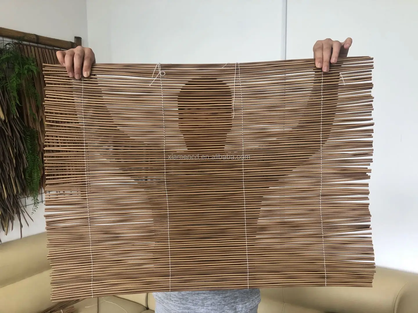 Factory Direct Supply Traditional Water Reed Weaved Curtain For Hotel ...