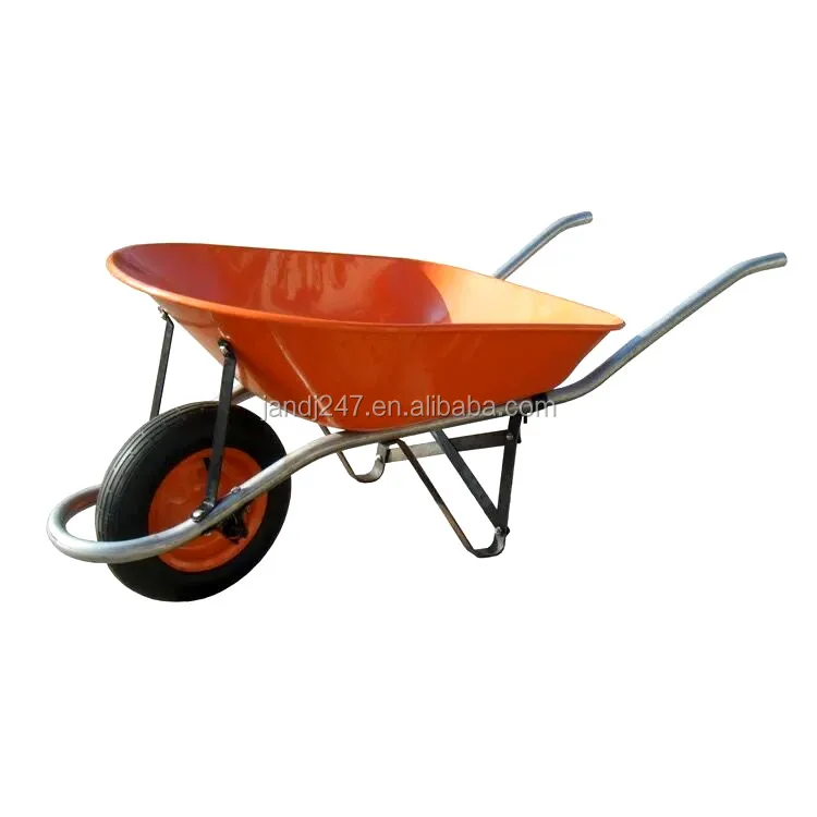 Construction Wheelbarrow Ghana Zimbabwe 85l Wheelbarrows Tyre Trolley ...