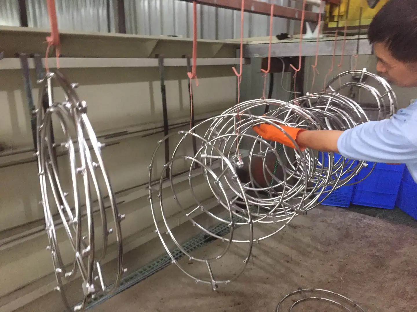 Stainless Steel Fog Ring Fan Ring With 4/5 Spray Site Mist Cooling Ring ...