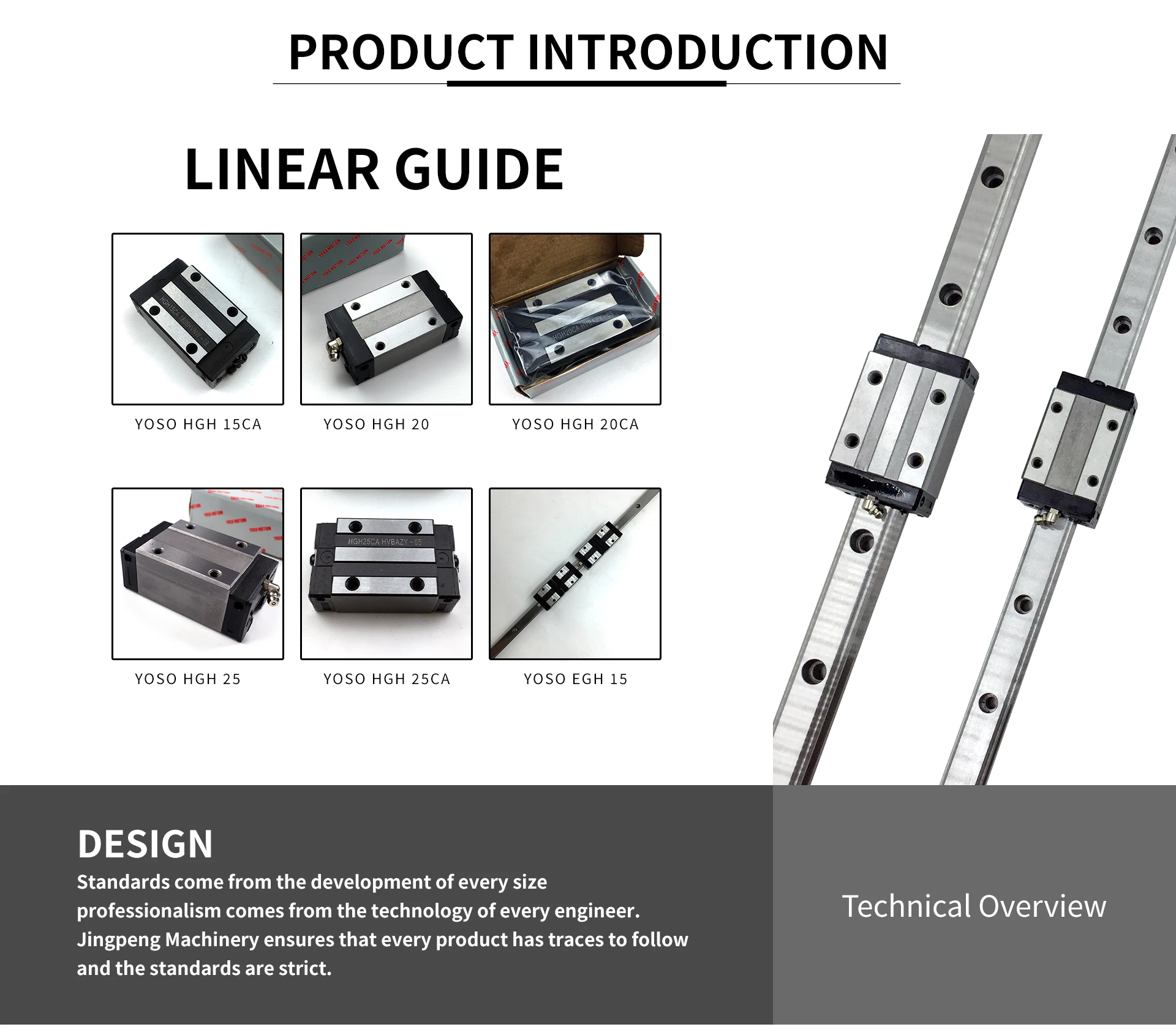 Jingpeng Machinery & Equipment (Shanghai) Co., Ltd. - Bearings, Ball Screw